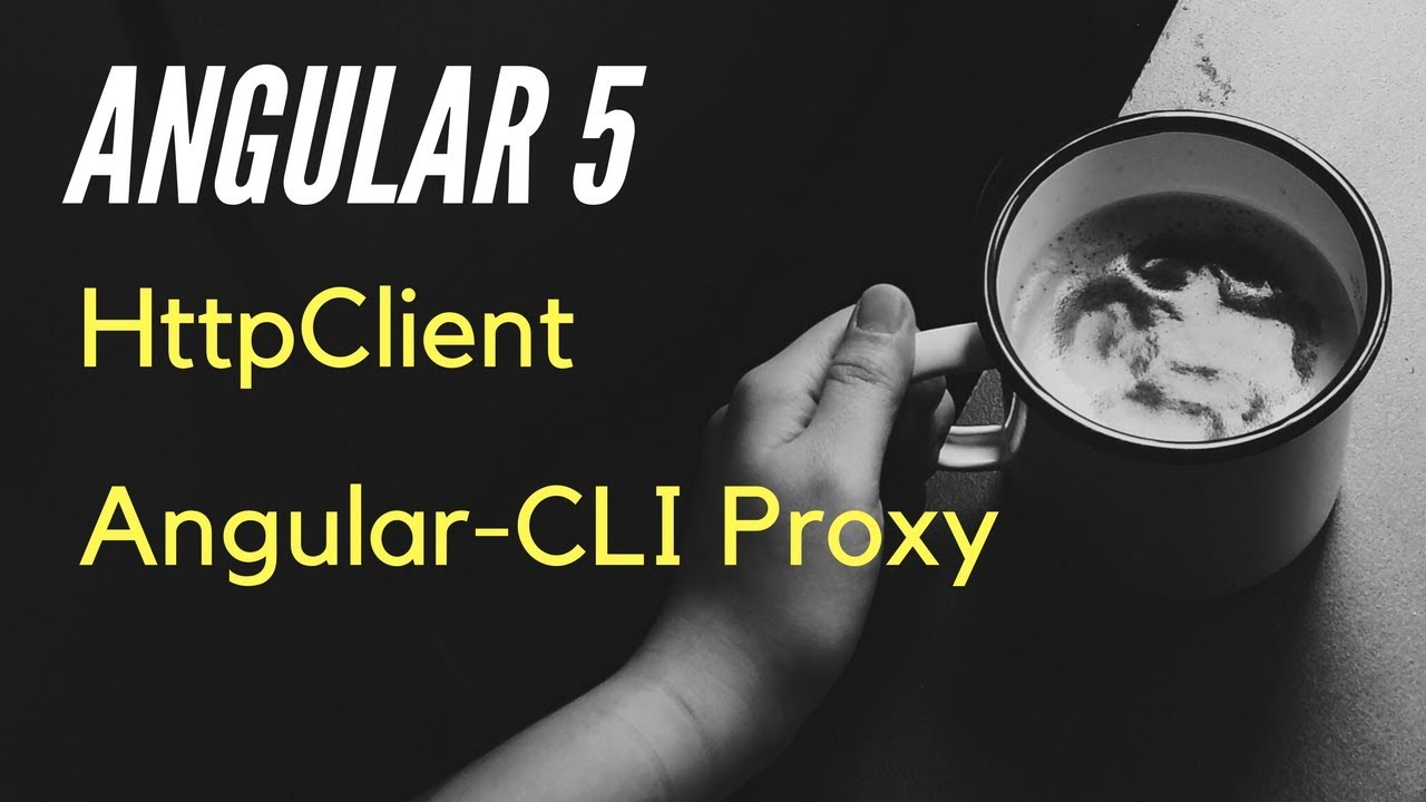 Use Angular5 Http Client with angular CLI Backend Proxy