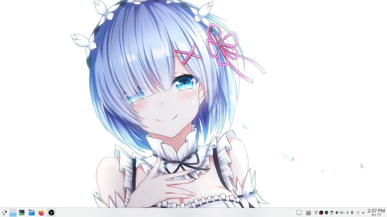 Setting Rem as A wallpaper from Re Zero