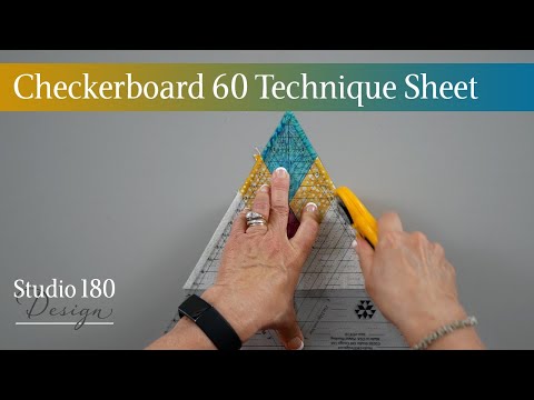 Checkerboard 60 Technique Sheet Video Tutorial