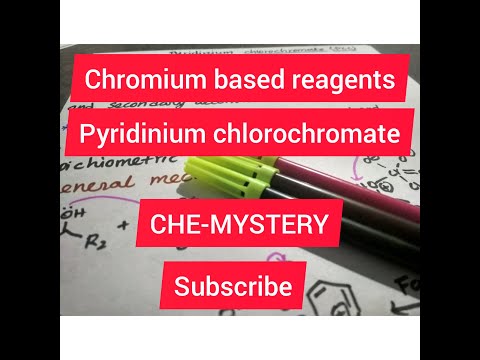 Pyridinium chlorochromate oxidation of alcohol CHE-MYSTERY
