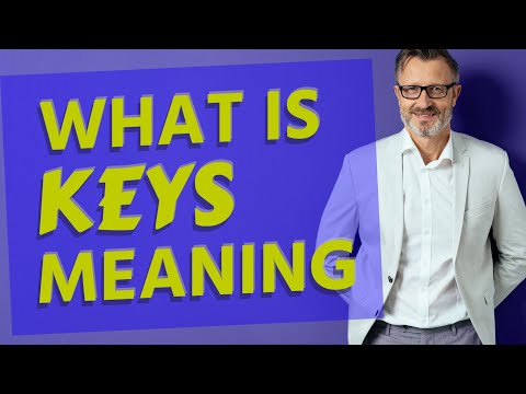 Keys | Meaning of keys π π