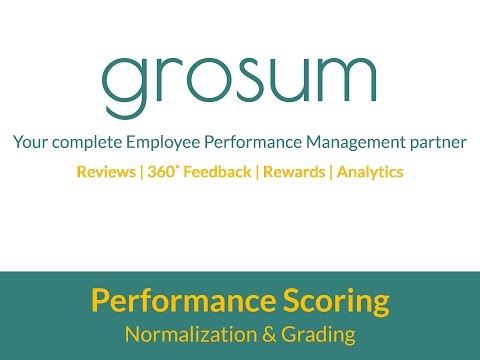 Performance Scoring @ GroSum - Normalization & Grading
