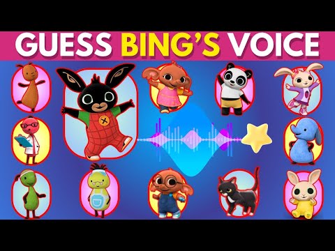 GUES The BING BUNNY Voices | QuizBee - Emoji Quiz for Kids