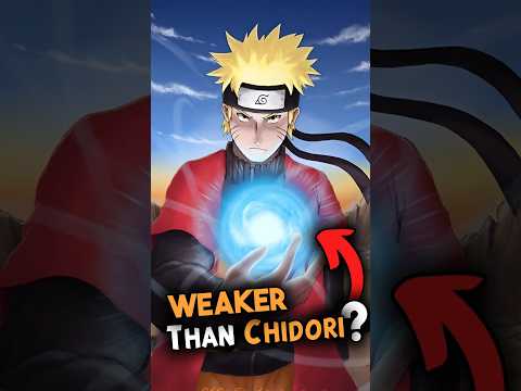 The Real reason Why Chidori is Weaker Than Rasengan in the Series!