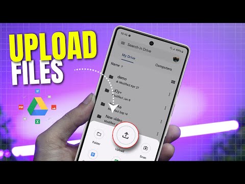How to Upload Files on Google Drive from Android | Save Files to Google Drive on Android