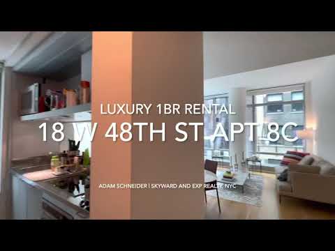 RENTED!!! Luxury Rental - 1BR 1 BA. THE CENTRIA | 18 w. 48th St