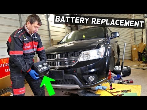 DODGE JOURNEY BATTERY REPLACEMENT LOCATION FIAT FREEMONT