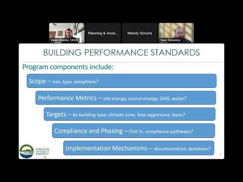 March 21, 2024 - Webinar: Building Performance Standards Overview