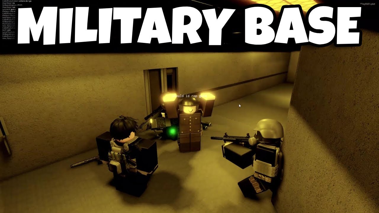 Military Base Raid | Roblox Tow
