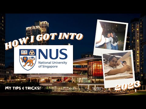 nus applications 2023 🔖 (run-through of application form, tips & tricks 💡, nus college 📚)