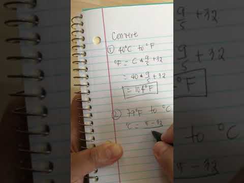 Convert Degrees Fahrenheit to Degrees Centigrade &vice versa