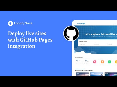 Locofy.ai | Deploy live sites with GitHub Pages [Doc]