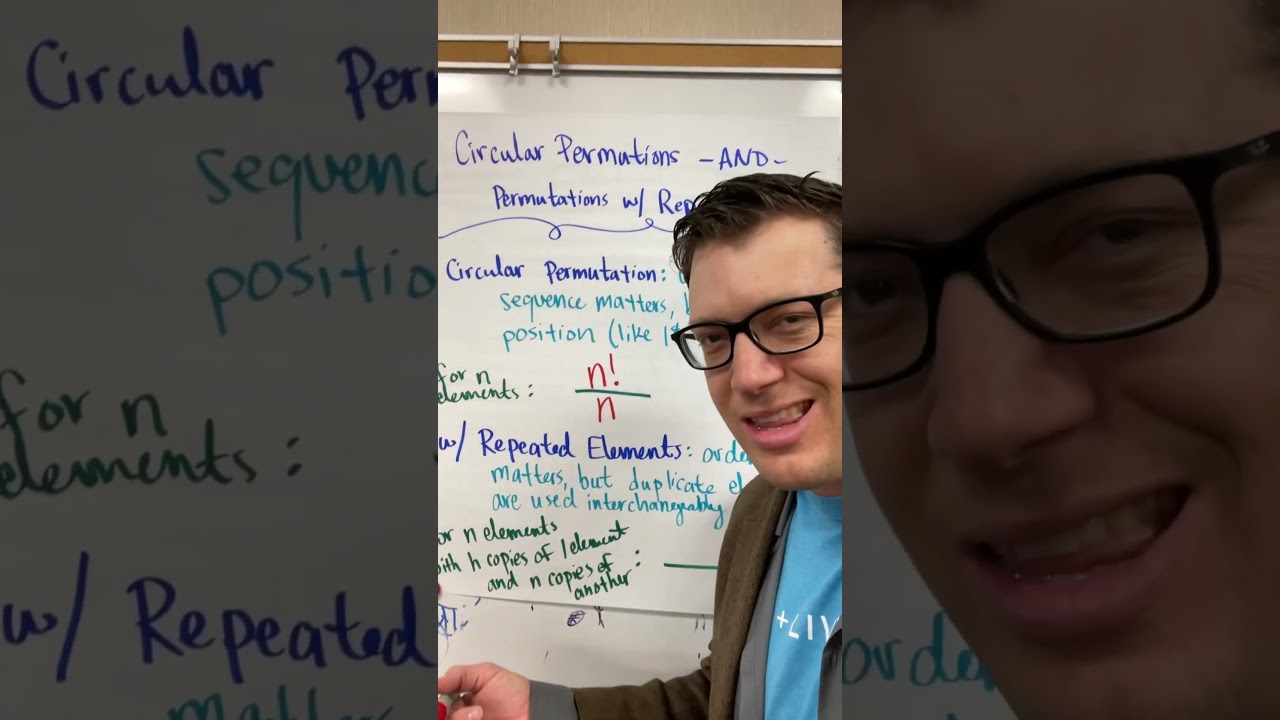 04 Circular Permutations and Repeated Elements