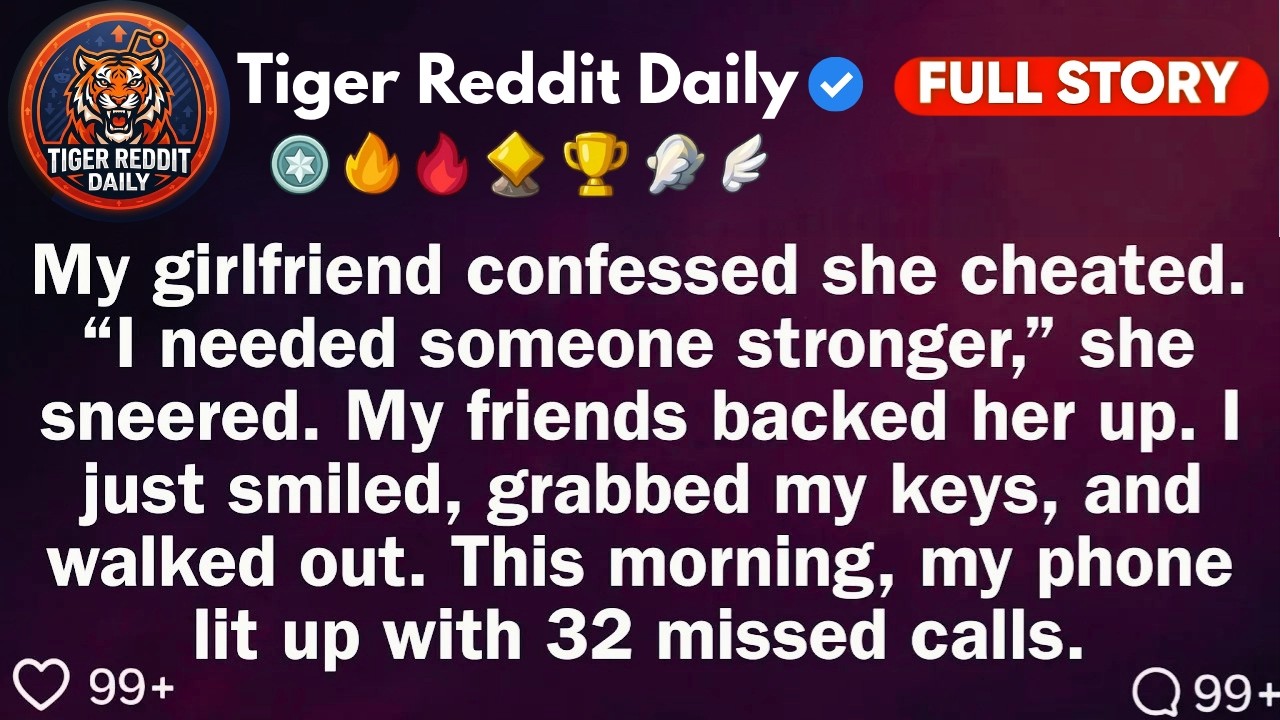 My Girlfriend Admitted She Cheated. ＂I Needed A Real Man,＂ She Smirked. My Friends Backed Her Up...