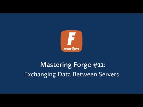 Mastering Forge – Exchanging Data Between Servers