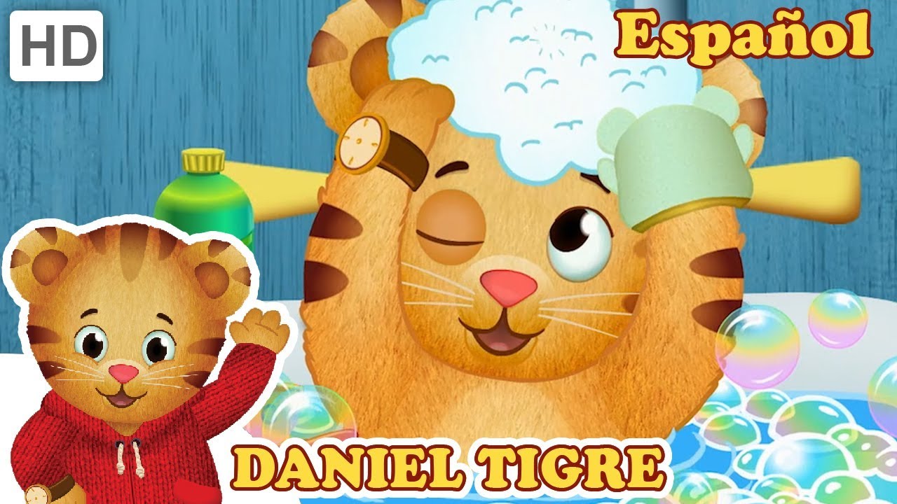 Daniel Tigre en Español 🛁 Lo Que Hacemos en el Baño | Videos para Niños