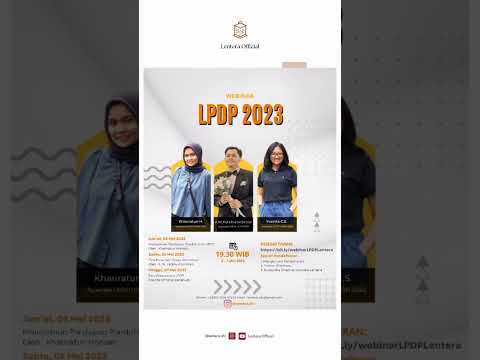 Webinar Beasiswa LPDP 2023 Tahap 2👩🎓👩🎓 #lpdp #webinar #beasiswa #lpdp2023 #seminar #beasiswalpdp