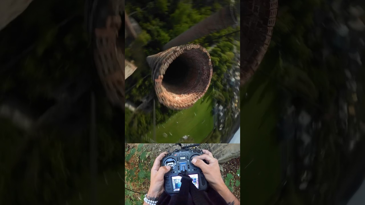 Tallest Chimney Dive in FPV Drone History | FPV FREESTYLE