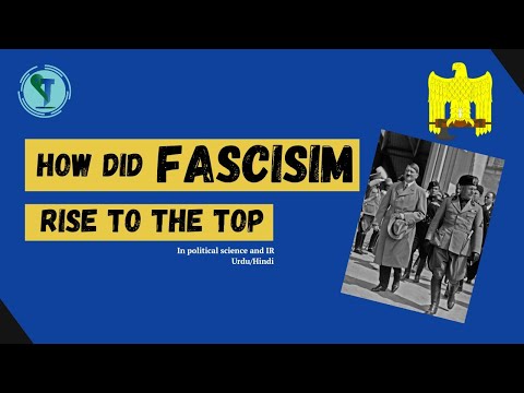 Fascism. origin, area of practice, Definition, reasons and features. Hindi | Political Science I IR