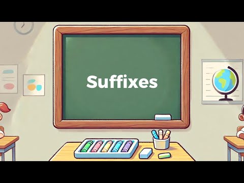 Suffixes Song for Kids | Learn How Suffixes Change Word Meaning!