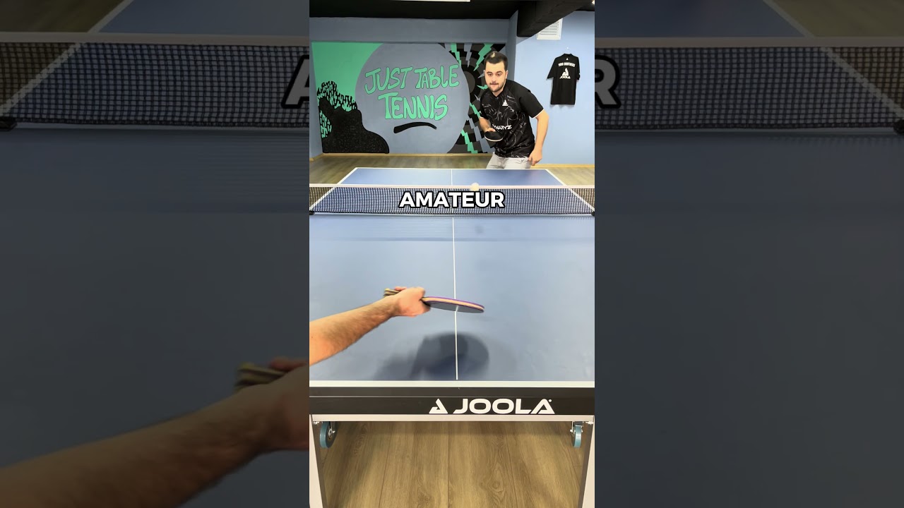 BEGINNER, AMATEUR, PRO, ELITE PING PONG FOREHAND PUSH 🏓