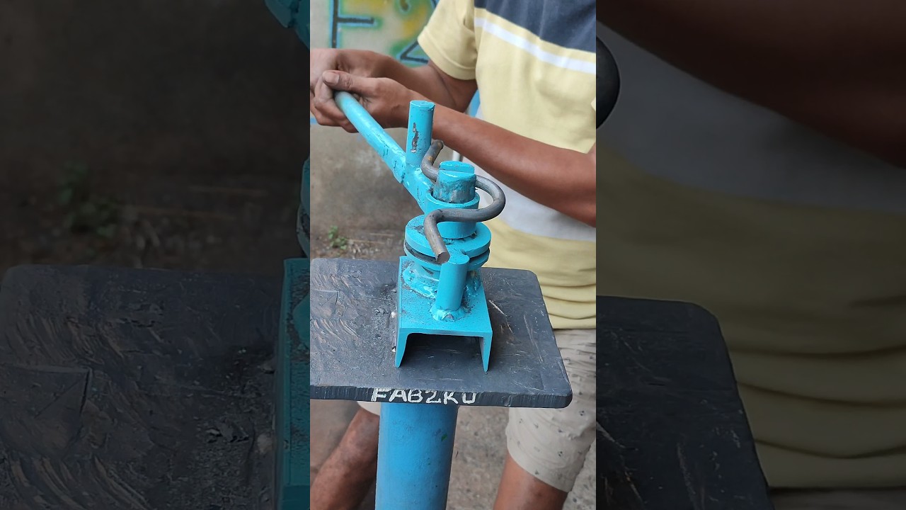 Round Bar Bending 🔥 #viral #shorts #youtubeshorts