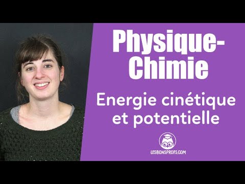 Kinetic and Potential Energy - Physics-Chemistry - Middle School - Les Bons Profs