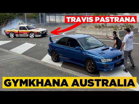 Missed us by less than a metre.. Gymkhana Cameo in the WRX STI by ...