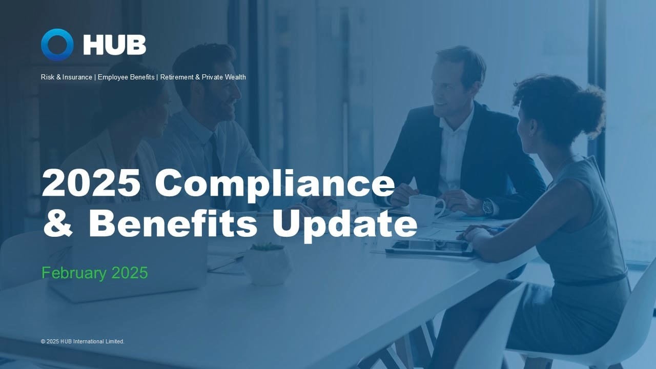 Employee Benefits Compliance Updates for 2025