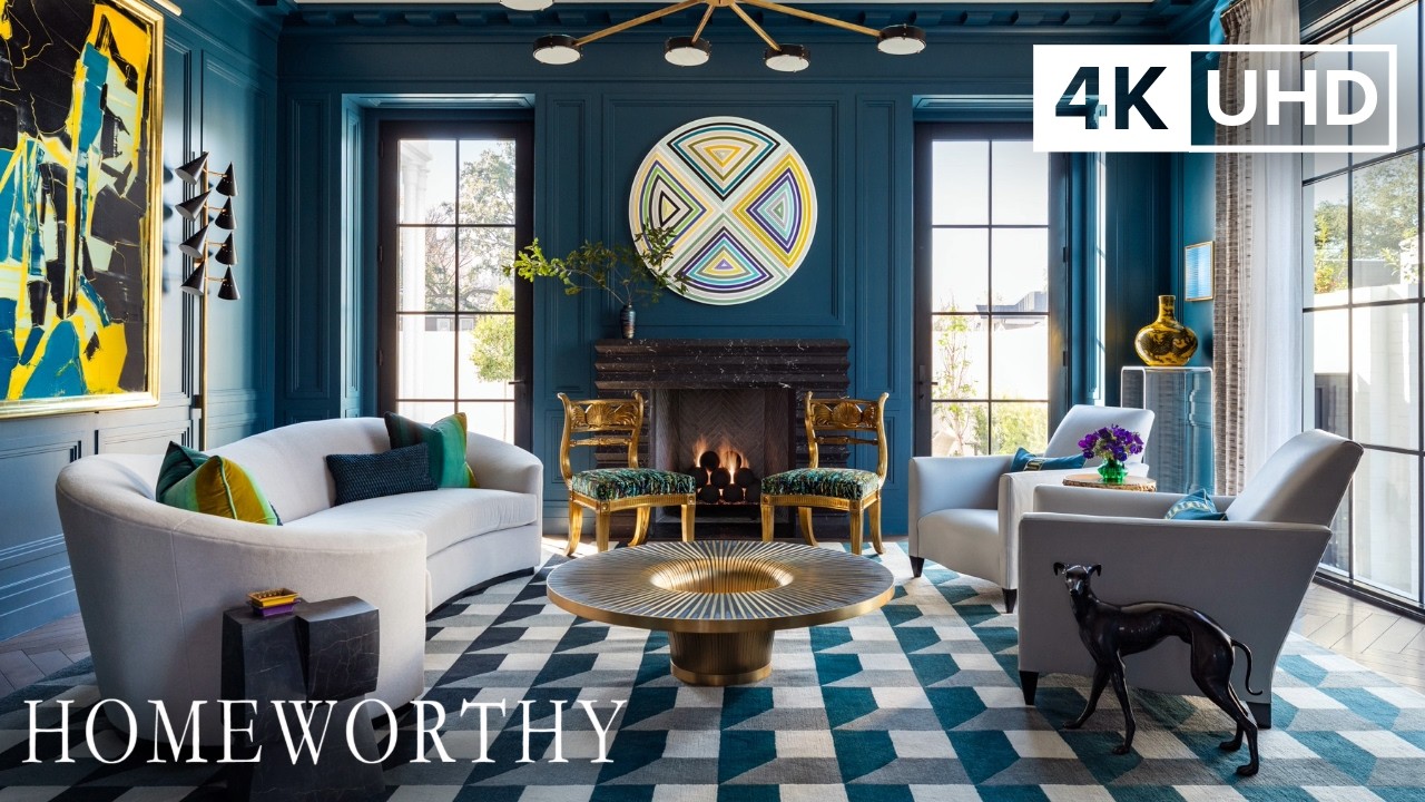 Bold & Timeless Style in This Stunning Houston Home l 4K l HOUSE TOUR