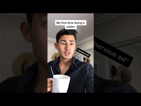 My First Time Being A Waiter