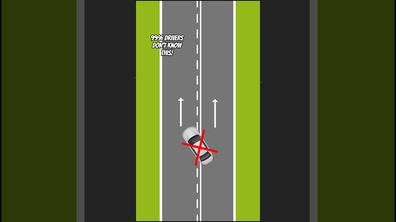 Road MARKINGS Explained | Learn Traffic Lane Lines Easily 🚦 #automobile