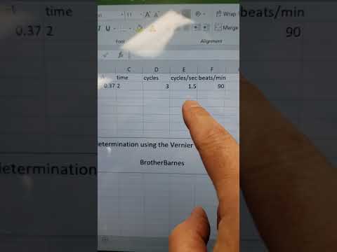 EKG data analysis | Pulse rate on Vernier LabQuest