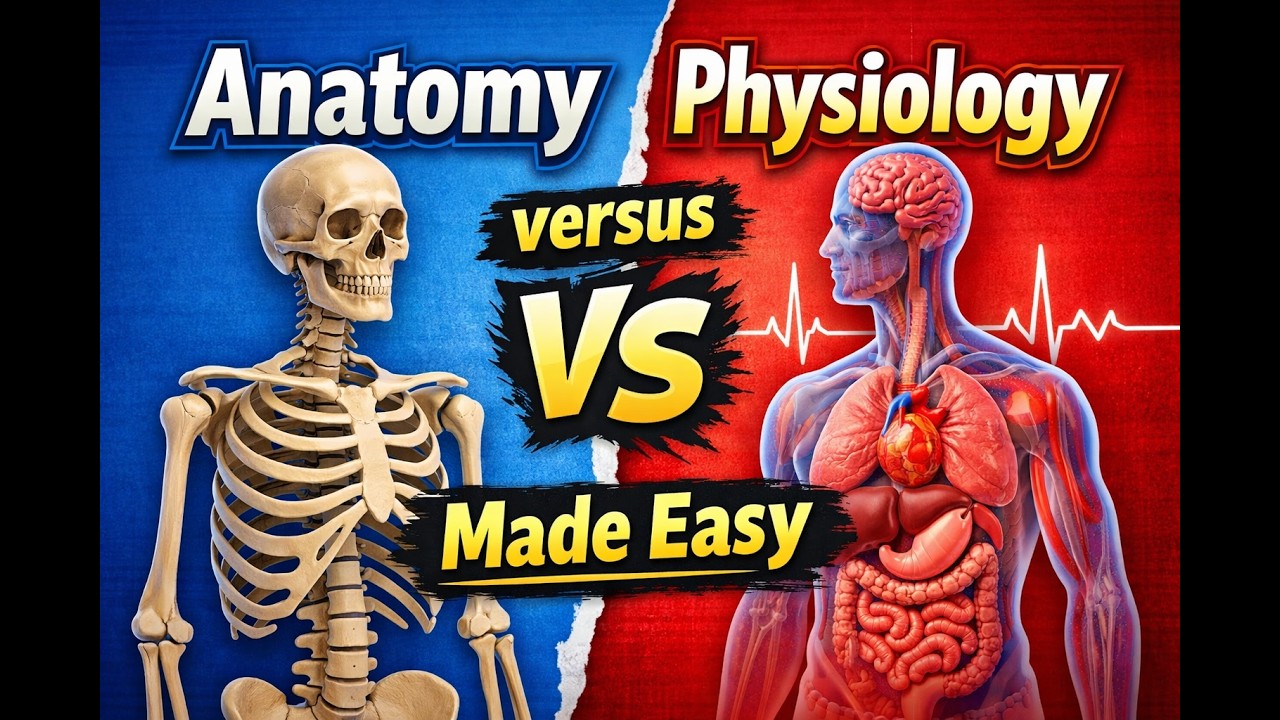 Anatomy Versus Physiology Made Easy!