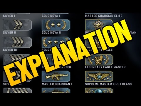 CS GO DERANKING AND NEW RANKING SYSTEM EXPLANATION (VISUAL)