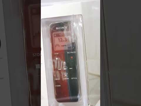 Sony ICD-PX470 Digital Voice Recorder with USB l Linear PCM (WAV) & MP3 Formats 3.5mm Stereo Mic-In
