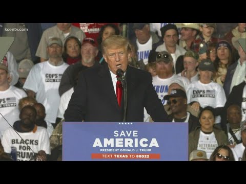 Trump teases 2024 run in Conroe