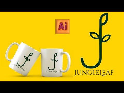 Letter J Logo Design | J Letter Logo Design | How to make logo design in Adobe Illustrator