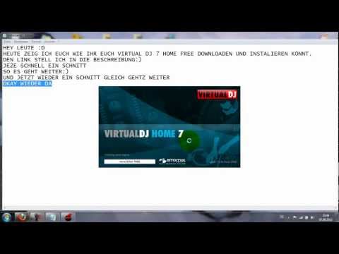 Virtual DJ 7 HOME FREE & MixLab V3.1 (HINTERGRUND) INSTALIEREN