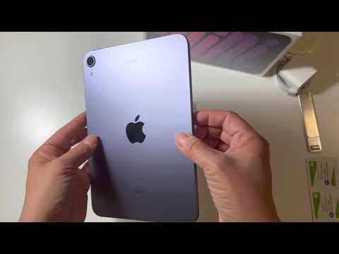 Ipad Mini 6 Unbox with Engraving