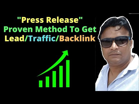 What is press Release in blogging complete information in hindi