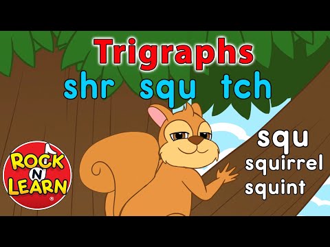 Trigraph Songs | shr, squ, tch | Rock ’N Learn