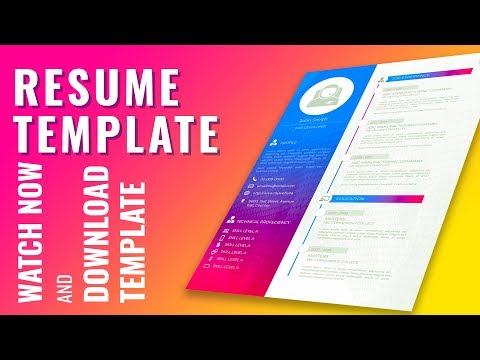 👉Professional Business Curriculum Vitae CV Resume Cover Letter Template Design in Microsoft Word