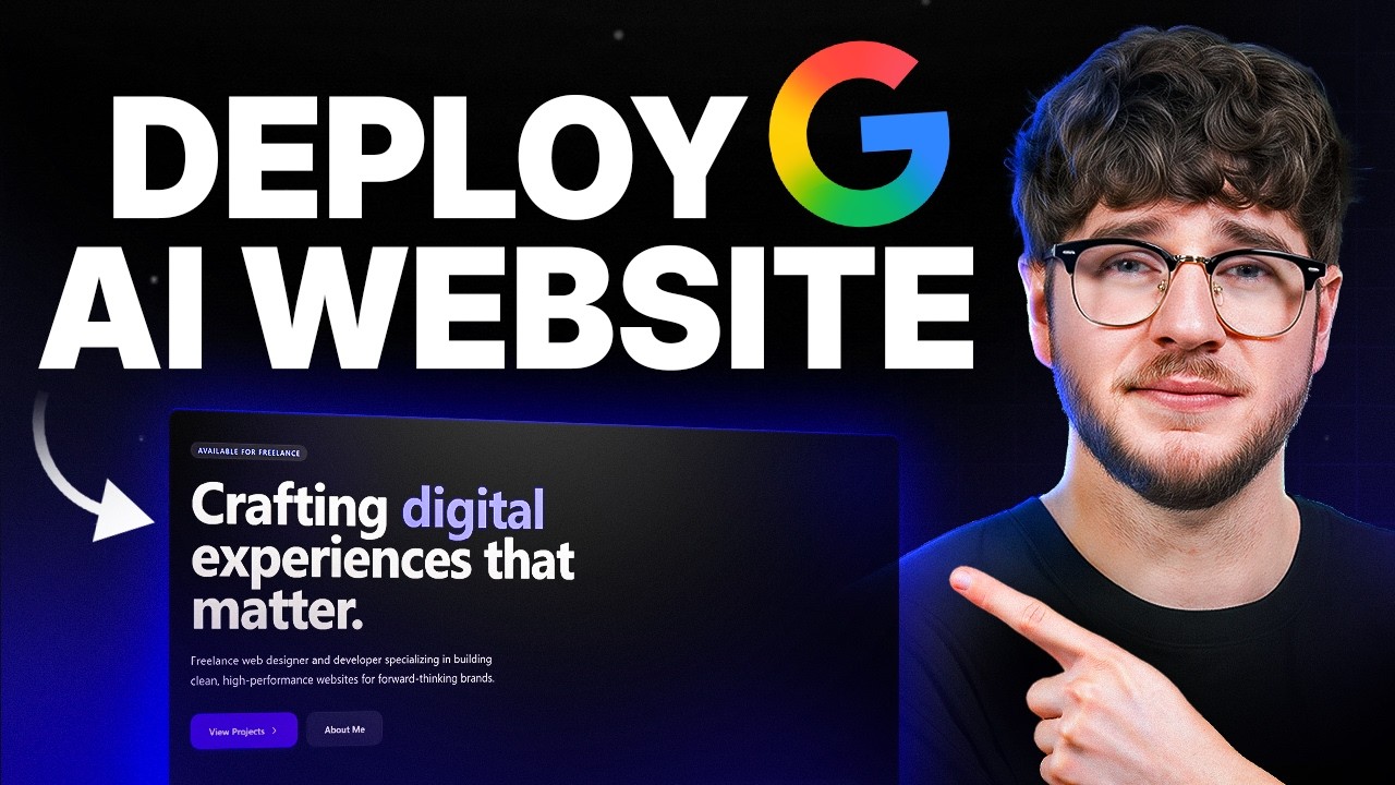How to Deploy Google AI Studio Websites Correctly - Step by Step