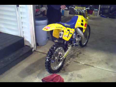89' RM125 For Sale-Startup and walk around