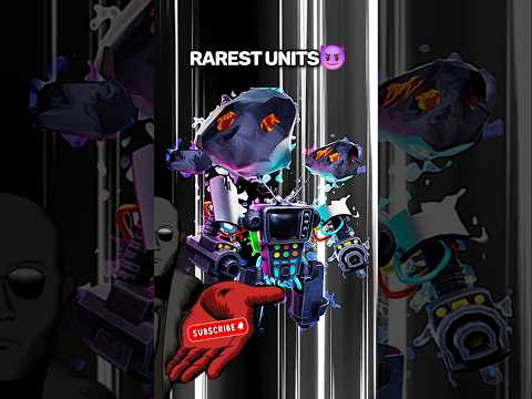 Rarest units in toilet tower defense #ttd #roblox #edit #toilettowerdefense #skibiditoilet