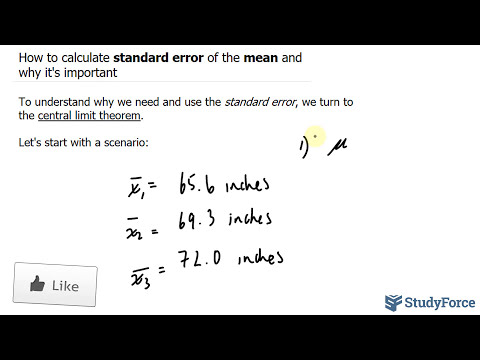 📚 How to calculate standard error of the mean and why it's important (Central Limit Theorem)