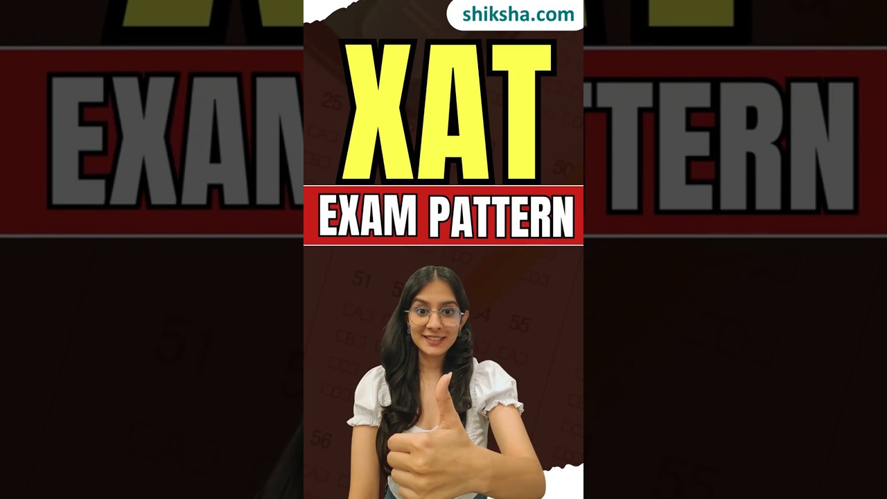 XAT Exam Pattern 2026 Explained | Sections, Marking Scheme & Preparation Tips | #xatexampattern