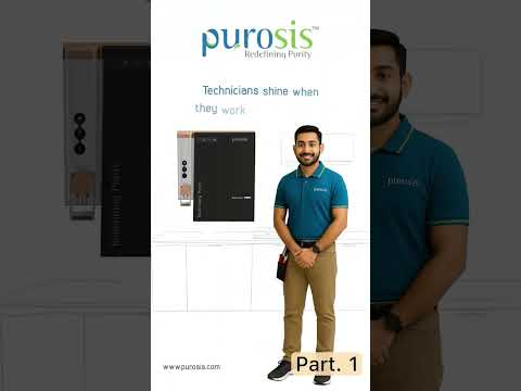 purosis.india Puroaqua Plus Designed EffortlessService#PuroaquaPlus #WaterPurifier #EasyMaintenance
