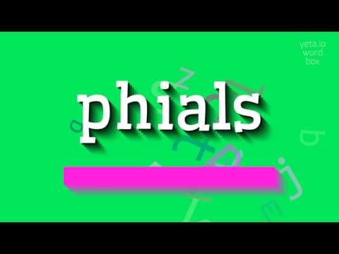 HOW TO SAY PHIALS? #phials